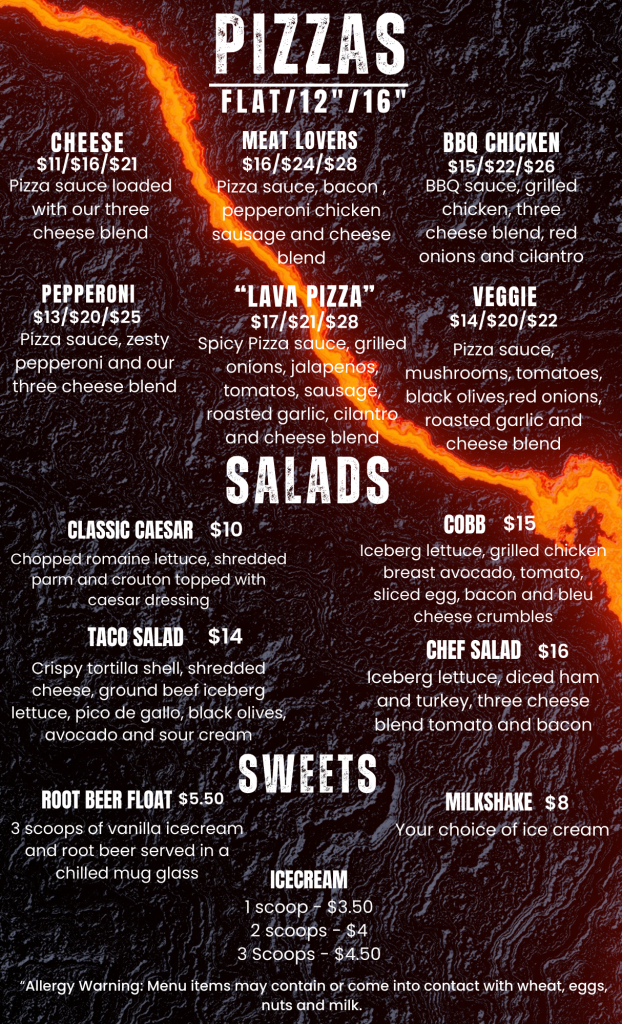 Food – Lava Lanes